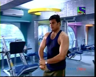 Dayanand Shetty In Gym