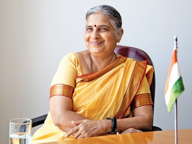 Sudha Murthy - Photos, Videos, Birthday, Latest News, Height In Feet ...