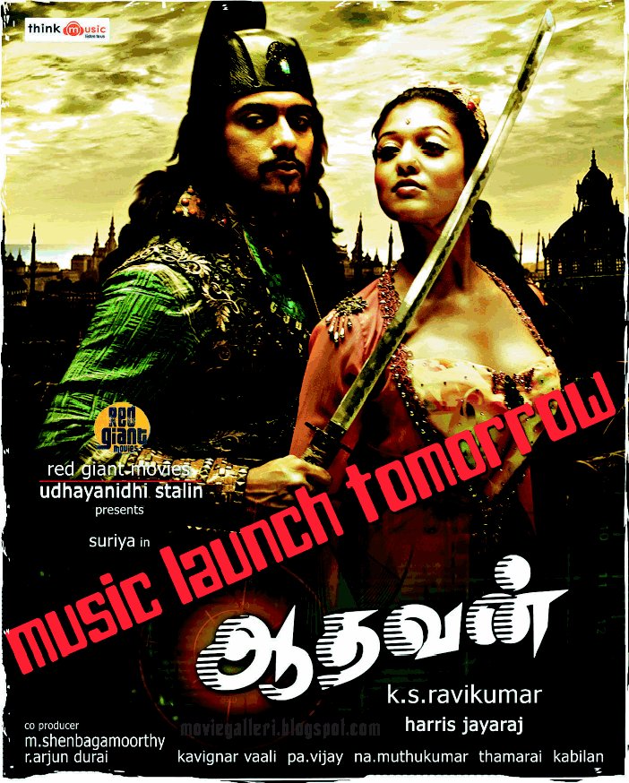 Aadhavan Poster