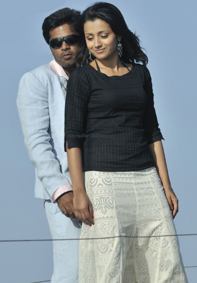 Vtv Stills Of Trisha And Simbu
