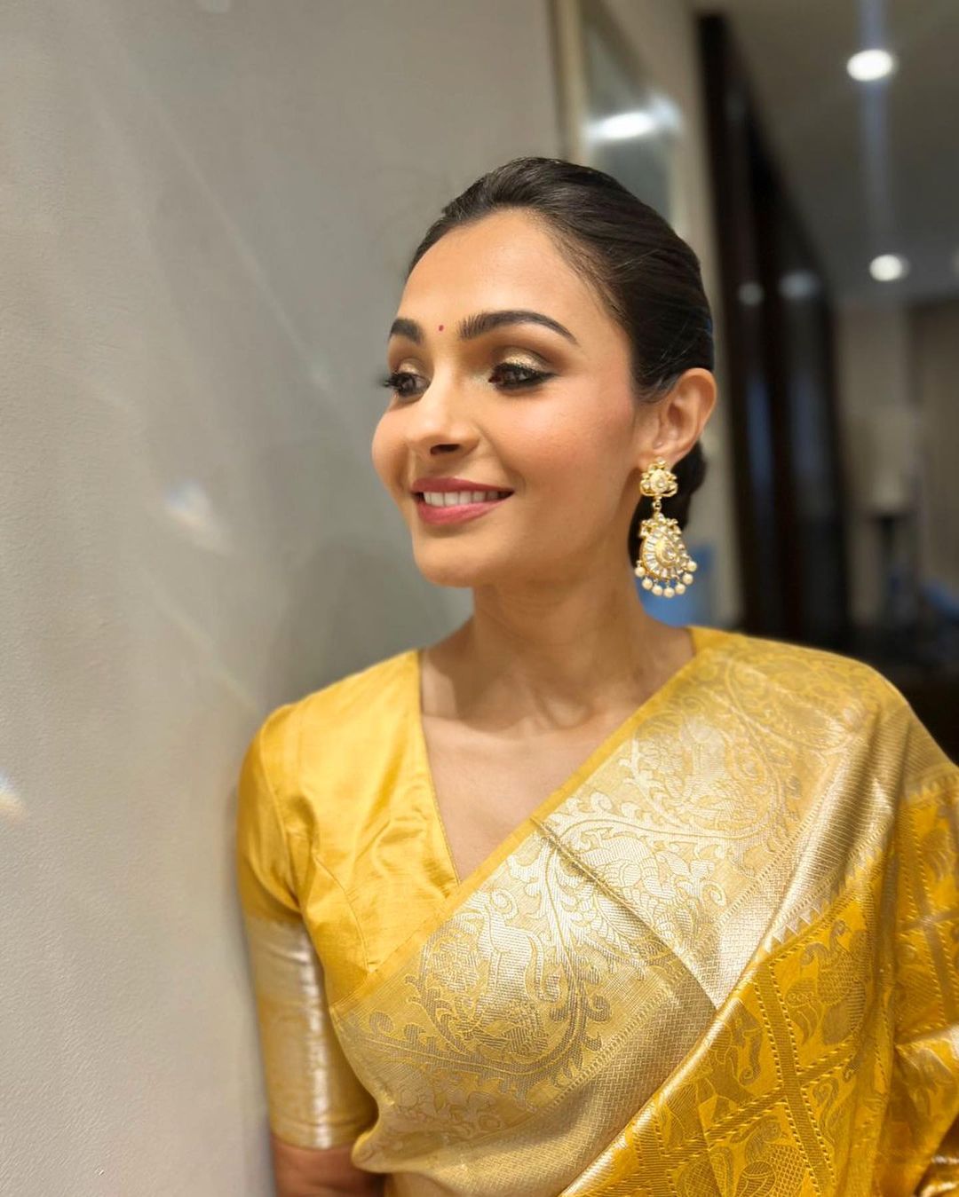 Andrea Jeremiah Saree