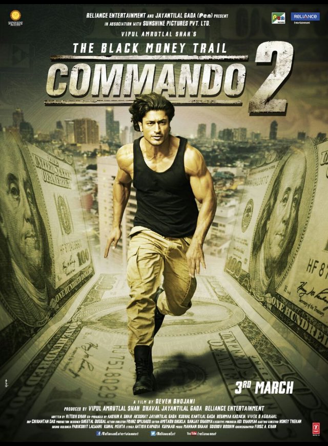 Commando 2 (Commando 2 Cast) Fan Photos | Commando 2 Photos, Images ...