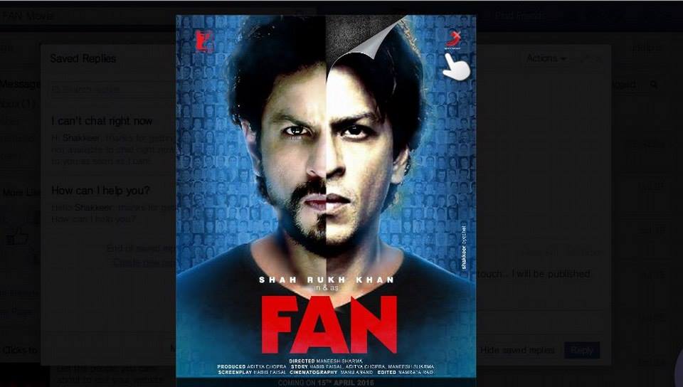 Fan (Fan Shahrukh Khan) Fan Photos | Fan Photos, Images, Pictures ...