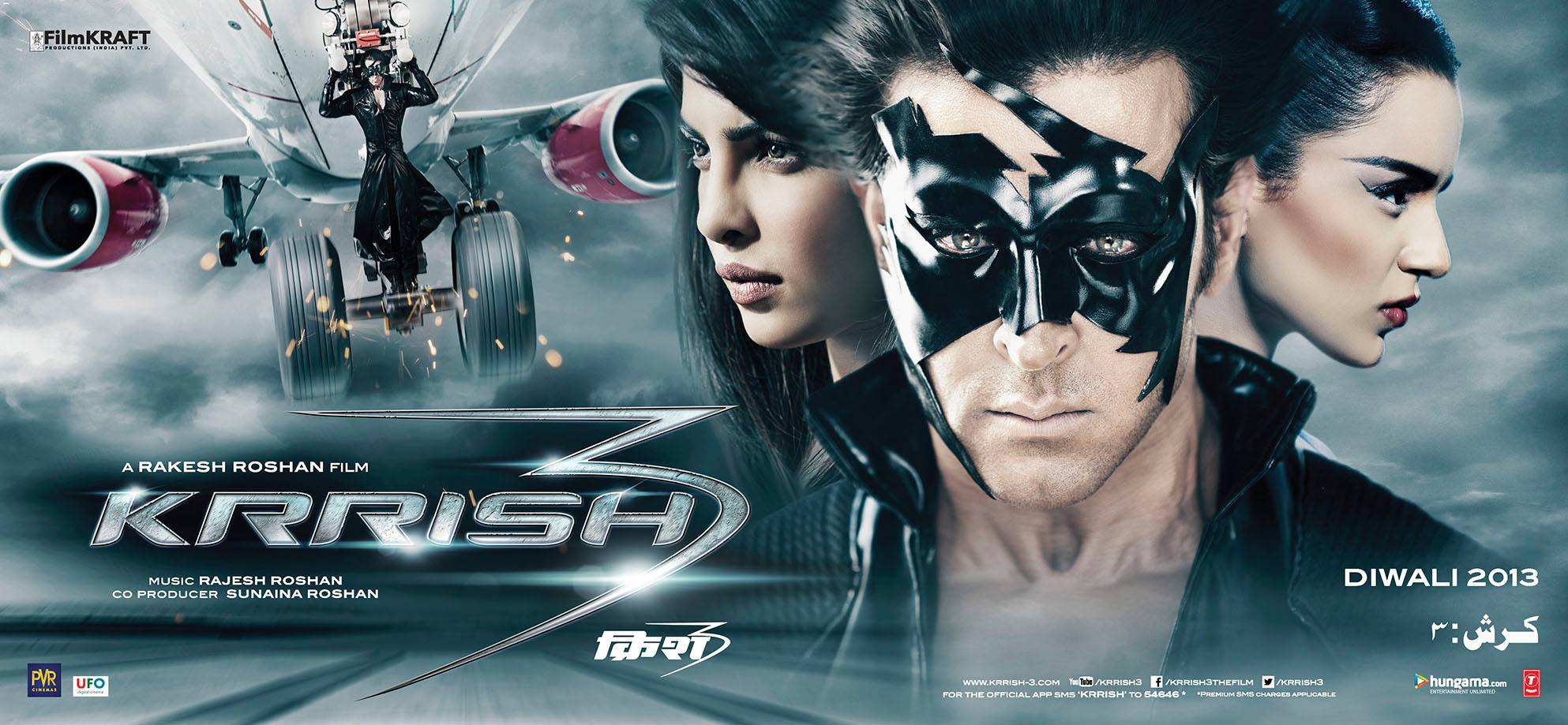 Krrish 3 Poster Hd Wallpaper