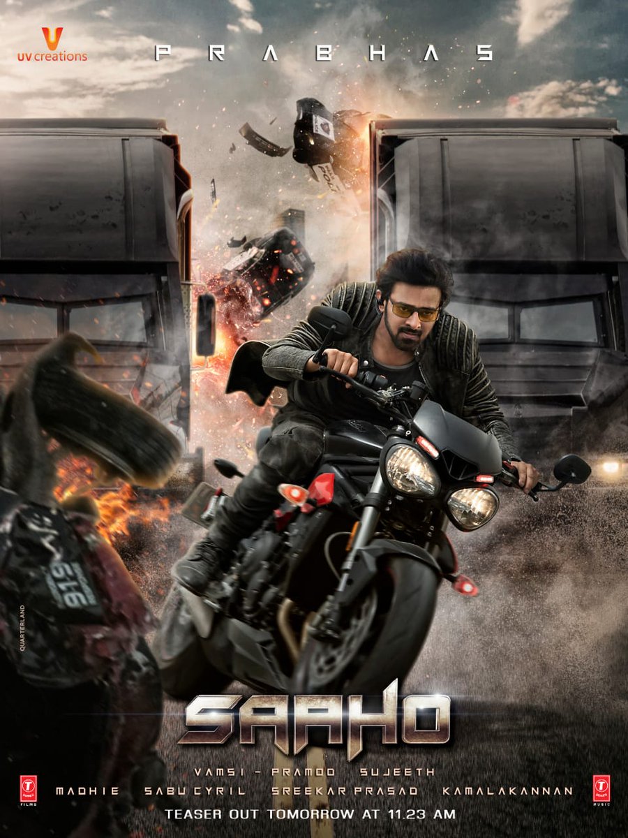 Saaho (Sahoo) Fan Photos | Saaho Photos, Images, Pictures # 65515 ...