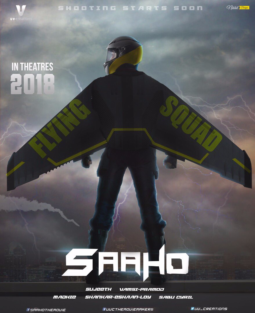 Saaho (Sahoo) Fan Photos | Saaho Photos, Images, Pictures # 56299 ...