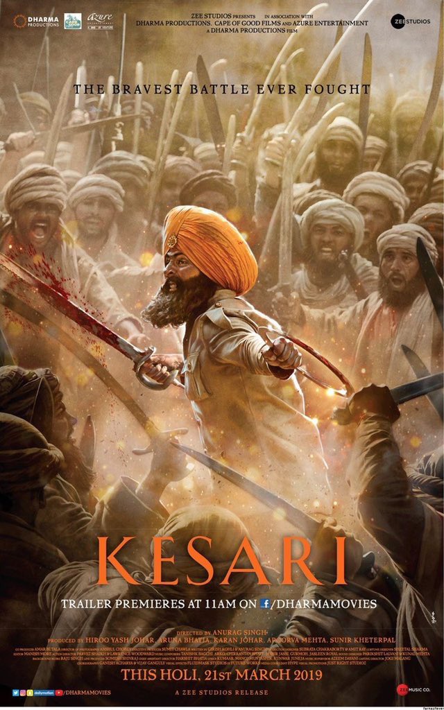 Kesari (Akshay Kumar Kesari) Fan Photos | Kesari Photos, Images ...