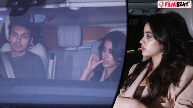 Janhvi Kapoor फिर से आईं Ex -Boyfriend के साथ Relation में, Karan Johar ...