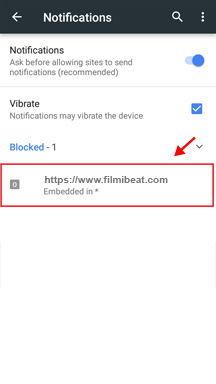 Notification Instruction – FilmiBeat
