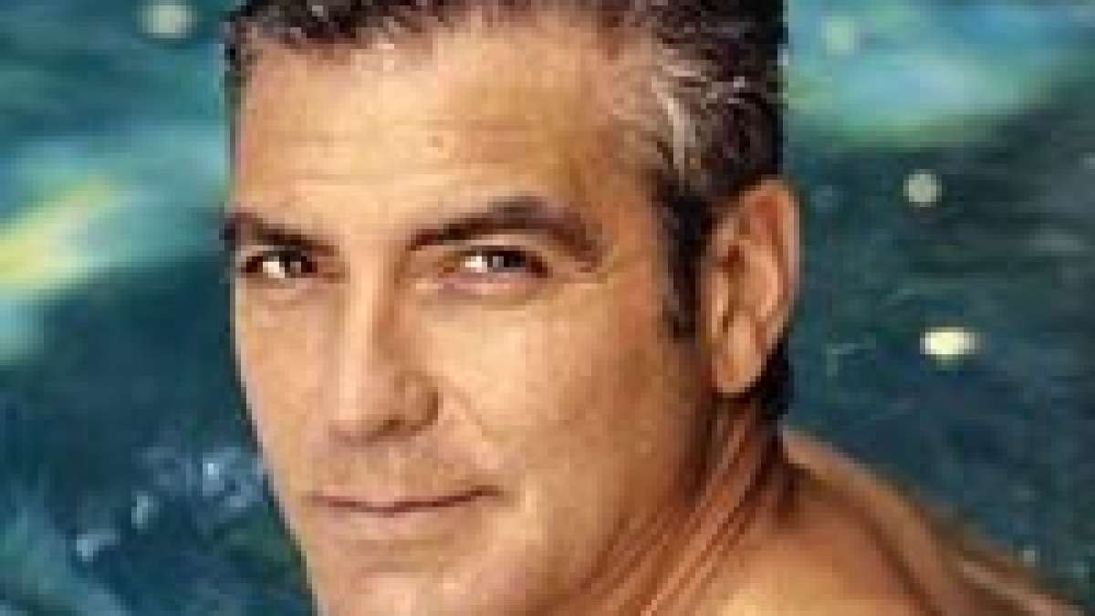 Actor George Clooney | Elisabetta Canalis | Christian Vieri | Parma ...