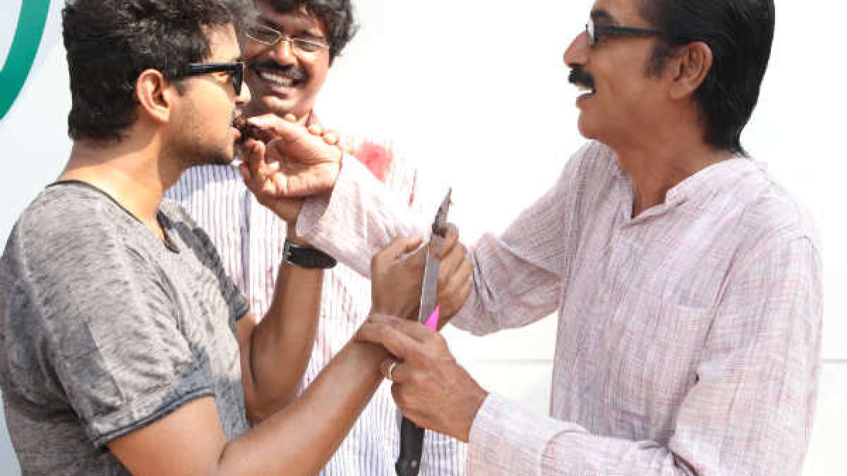 Manobala Birthday Pictures | Vijay | AL Vijay - Filmibeat