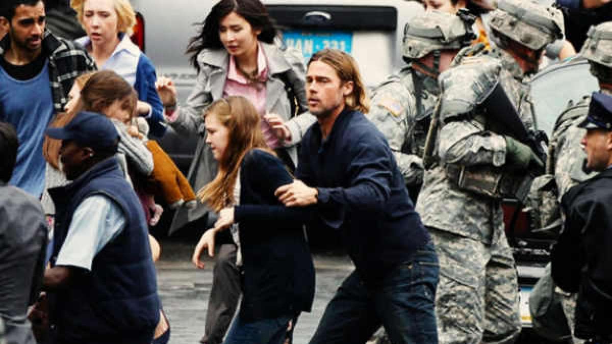 World War Z Movie Review | Hollywood Film WWZ | Brad Pitt | Marc ...