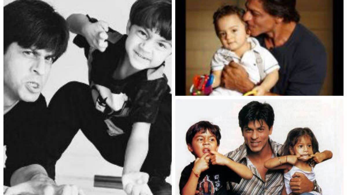 Shahrukh Khan | Shahrukh Khan Son Abram | Shahrukh Khan With His ...