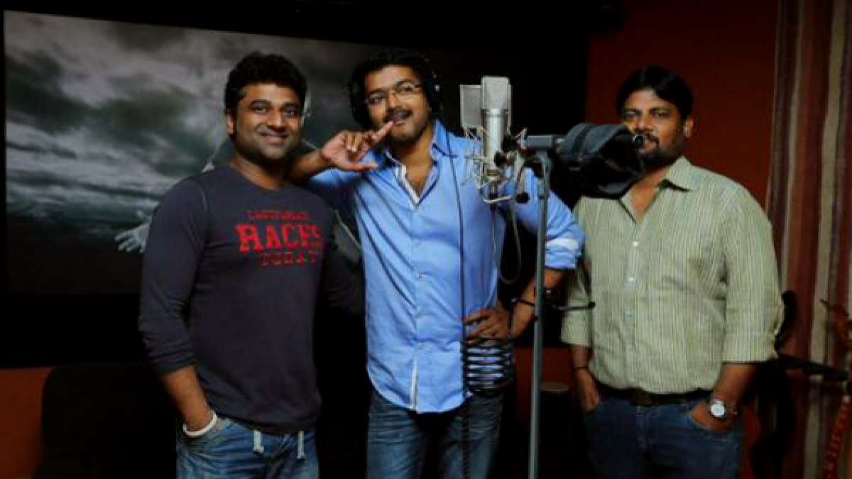 Vijay Sings For Puli | Vijays Song In Puli | Vijay Puli Song | Vijay ...