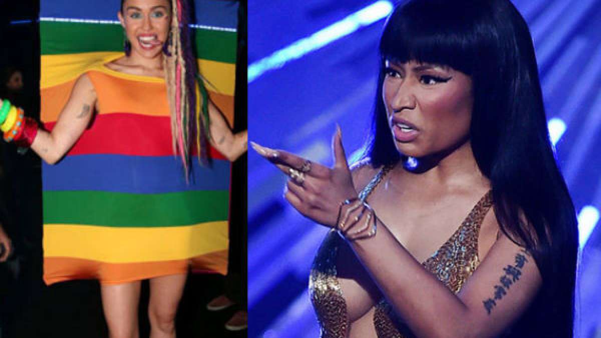Nicki Minaj VMAs 2015 | Nicki Minaj Miley Cyrus VMAs | Nicki Minaj VMAs ...