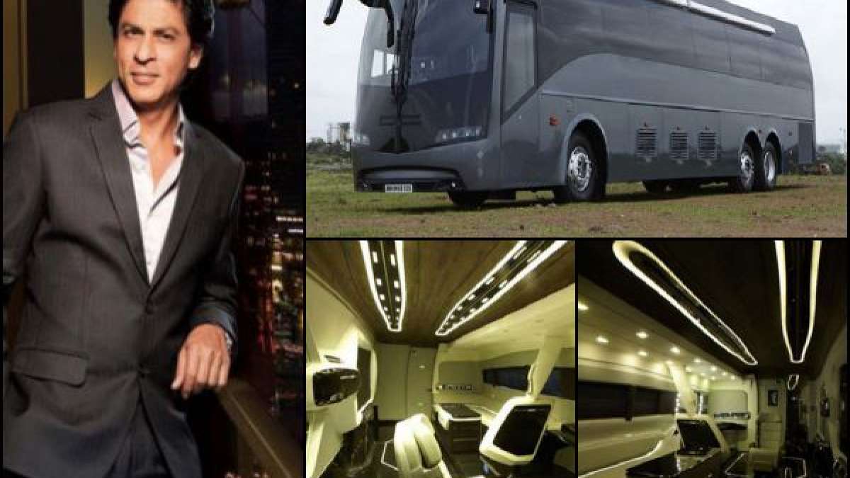 Shahrukh Khan | Brand New | Vanity Van | Worth | Rs 4 Crores | Inside ...