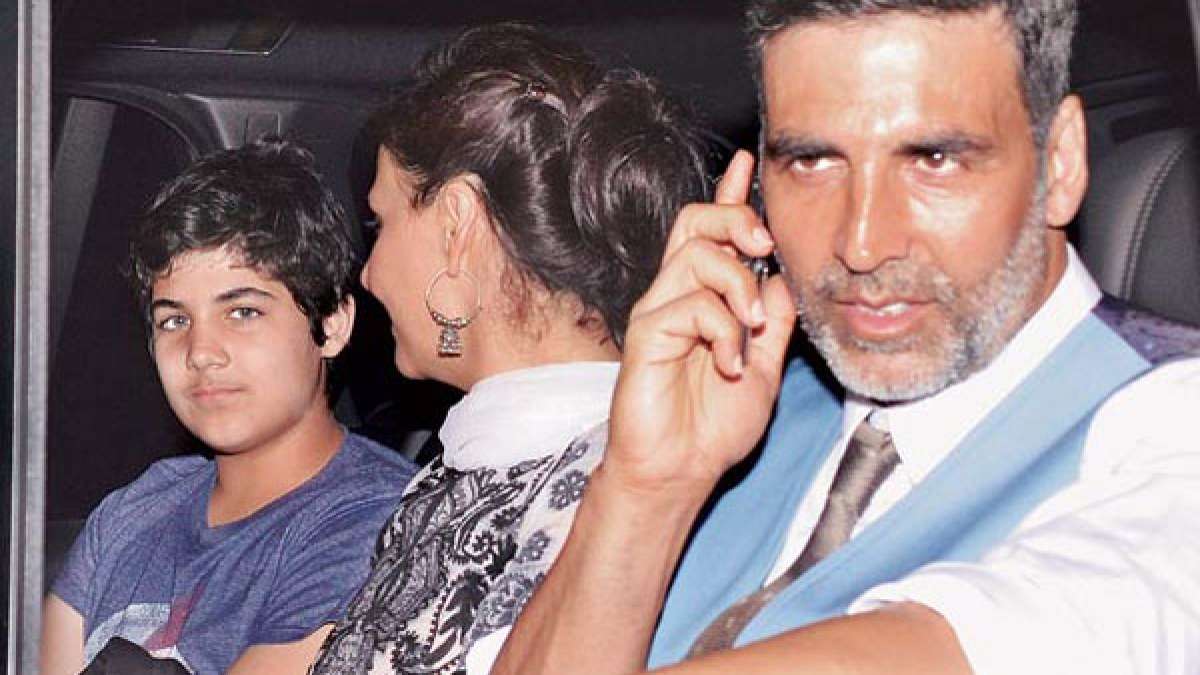 Akshay Kumar Aarav Kumar| Akshay Kumars Son Aarav| Akshay Kumar Father ...