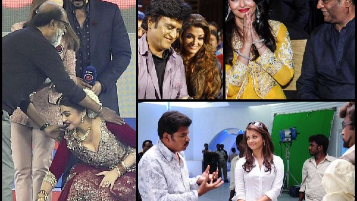 Rajinikanth | Aishwarya Rai Bachchan | Unseen Pics | Rajinikanth ...