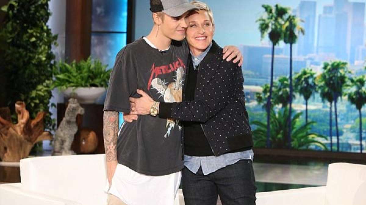 Justin Bieber On Ellen Degeneres | Justin Appears On The Ellen Show ...