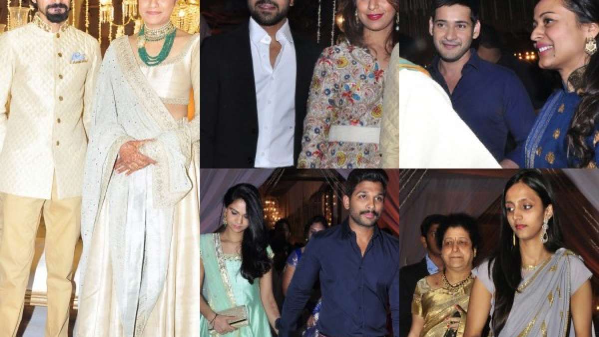 Celebrities At Ashwini Dutt's Daughter Priyanka Dutt Nag Ashwin ...