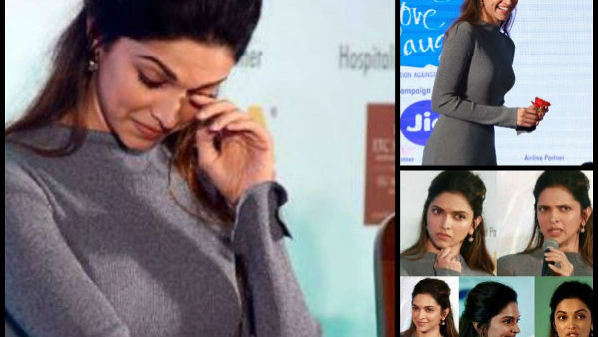 Deepika Padukone Cry At Event, Deepika Padukone On Depression, Deepika ...