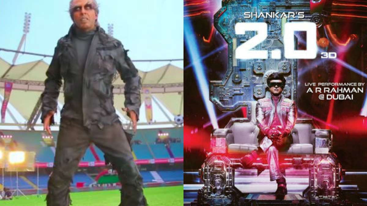 New Poster of 2.0 Starring Superstar Rajinikanth 'Chitti'. - Filmibeat
