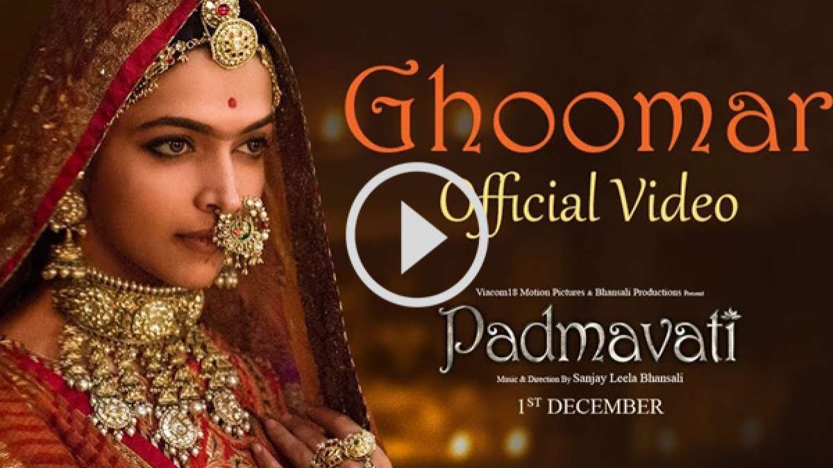 Watch Padmavati's First Song Ghoomar Here. - Filmibeat