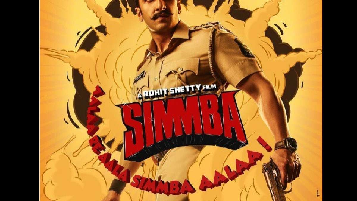 Simmba New Poster: You Dare Not Mess With Ranveer Singh's 'Sangram ...