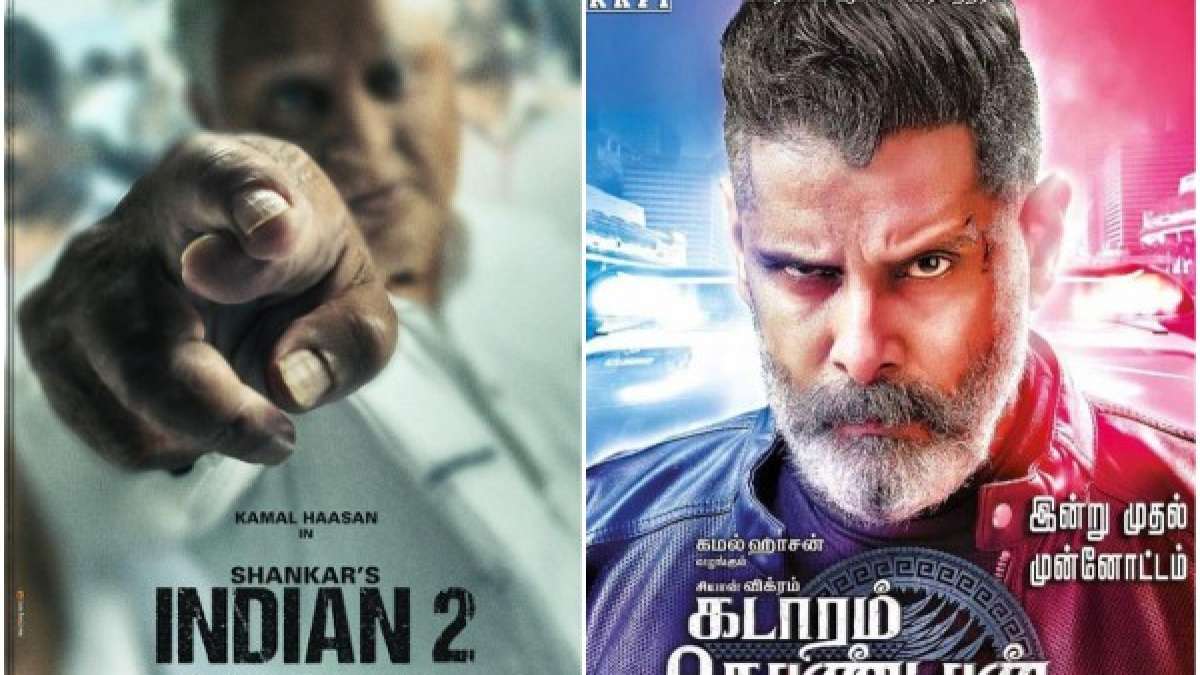 Indian 2 Poster, Kadaram Kondan teaser, Kanchana 3 Motion Poster ...