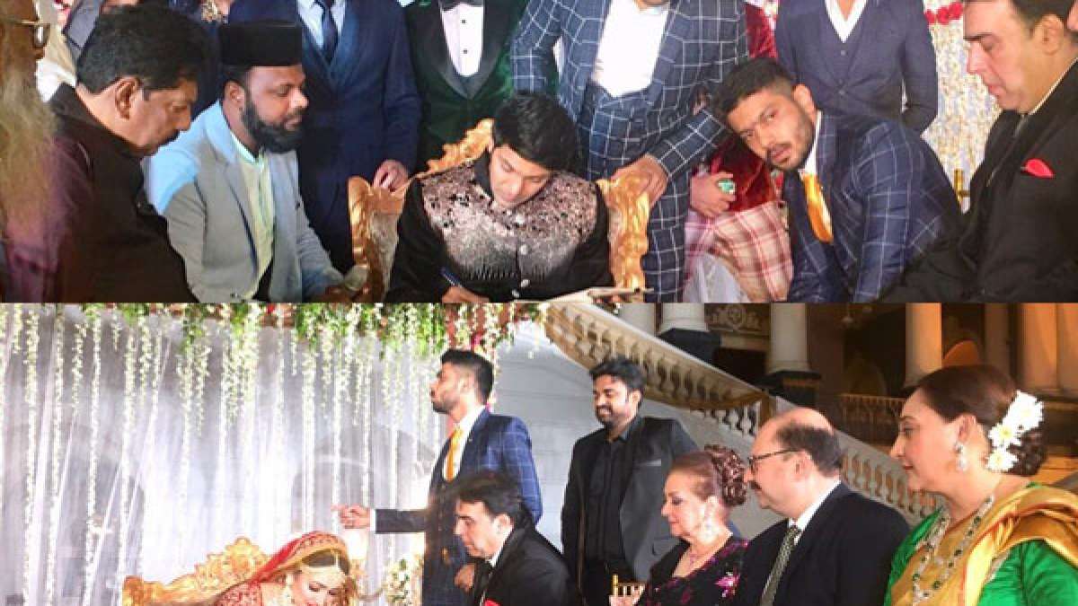 Arya And Sayyeshaa Wedding Photos, Sayyeshaa And Arya Tie The Knot ...