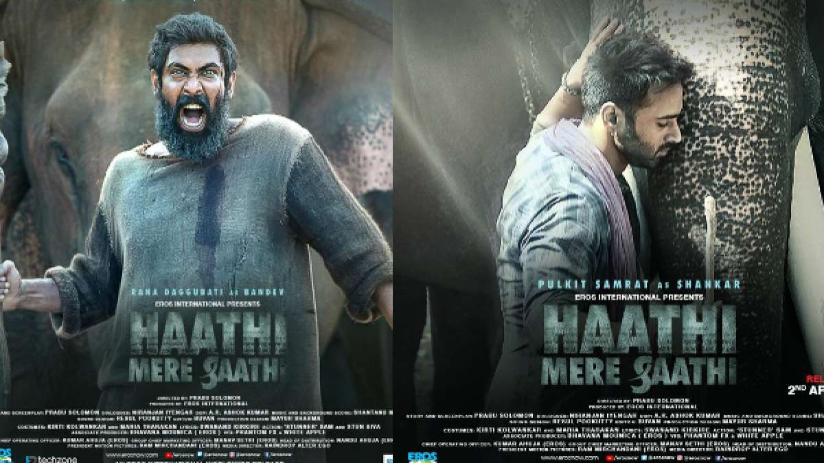 Haathi Mere Saathi First Look | Rana Daggubati Haathi Mere Saathi First ...