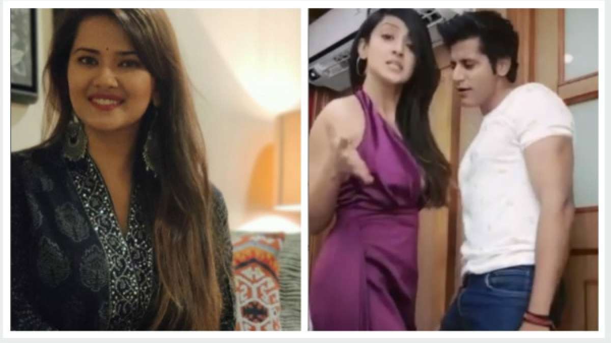 Kratika Sengar Grooving To Allu Arjun's Butta Bomma | Karanvir Bohra ...