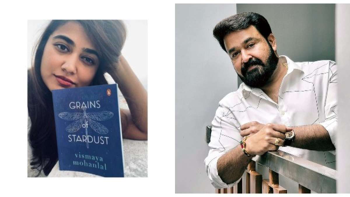 Mohanlal Announces The Release Of His Daughter Vismaya's First Book ...