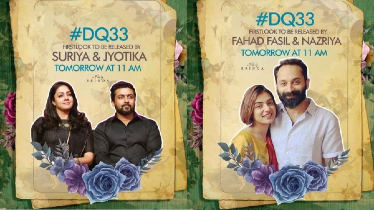 DQ 33: First Look Of Dulquer Salmaan-Kajal Aggarwal-Aditi Rao Hydari ...