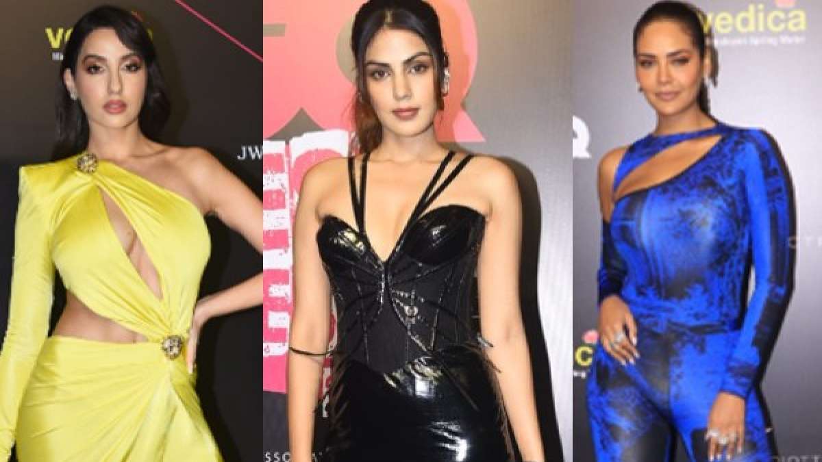 Gq Best Dressed Awards 2022 Nora Fatehi Esha Gupta Rhea Chakraborty