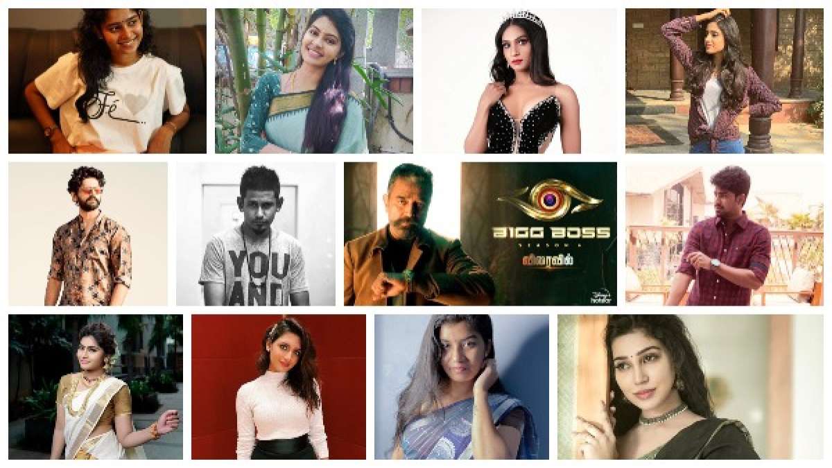 Bigg Boss 6 Tamil Contestant List With Photos: Nivashini, Ayesha ...