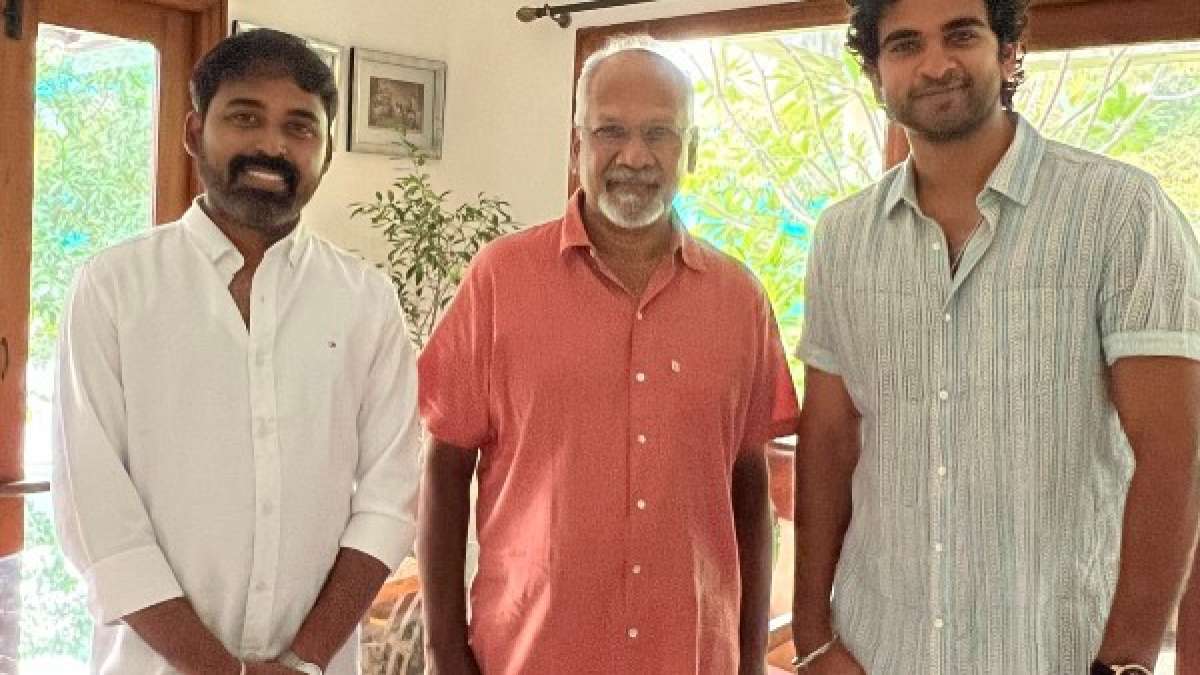 Maniratnam Meets Actor-Director Duo Of Nitham Oru Vanam - Ashok Selvan ...