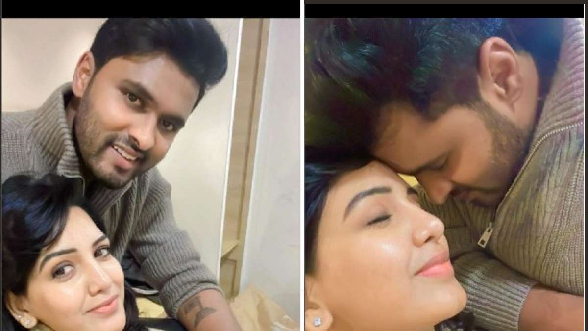 Former Bigg Boss contestants Amir and Pavni celebrate their Anniversary ...