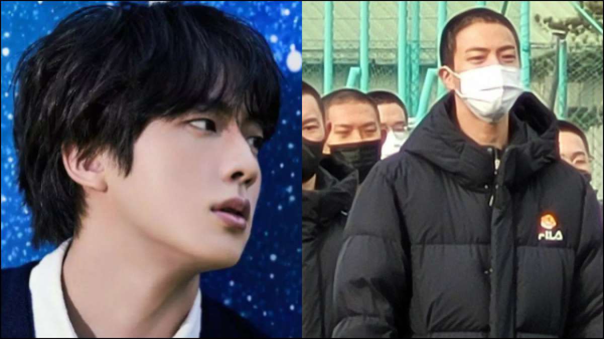 BTS Star Jin Sports New Look In Viral PICS From Military Training, ARMY ...