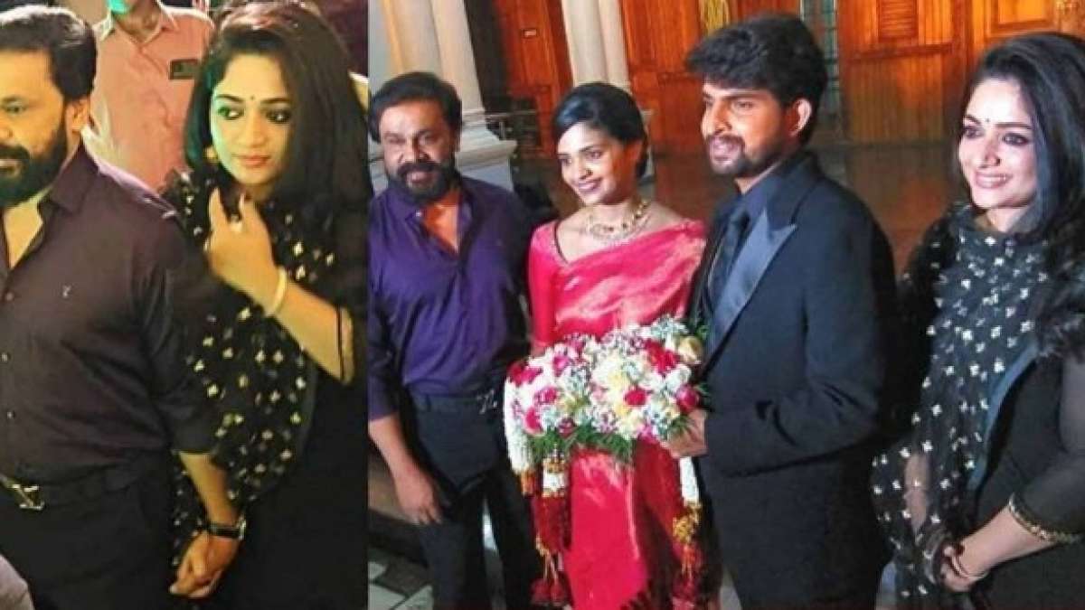 Dileep, Kavya Madhavan Are All Smiles As They Walk Hand-In-Hand In the ...