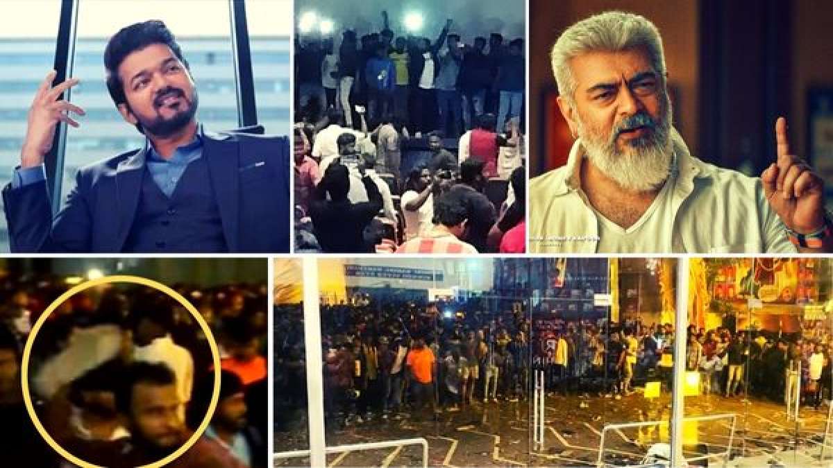 Shocking News.. Ajith Fan Fell Down From Lorry And Dies During Thunivu ...