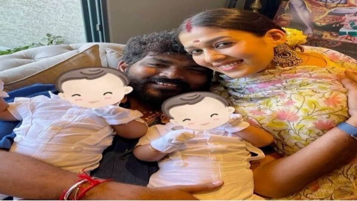 Nayanthara & Vignesh Shivan Post Cute Pictures With Their Twin Boys On ...