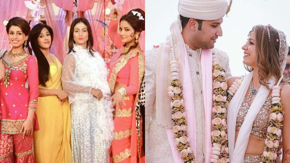 Hina Khan Yeh Rishta Kya Kehlata Hai Neha Saroopa Wedding Pics Husband Karan Babani Get Married