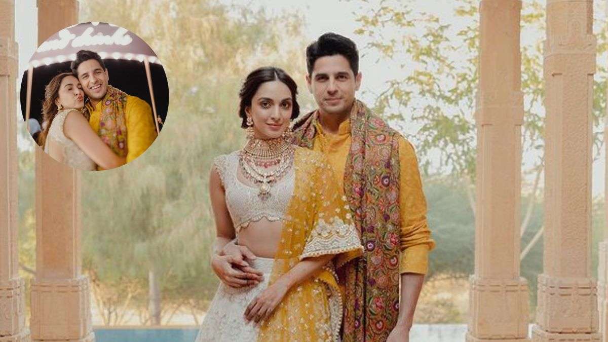 ‘Pyar Ka Rang Chada Hai’- Sidharth Malhotra & Kiara Advani’s Marigold Themed Haldi Pictures ...