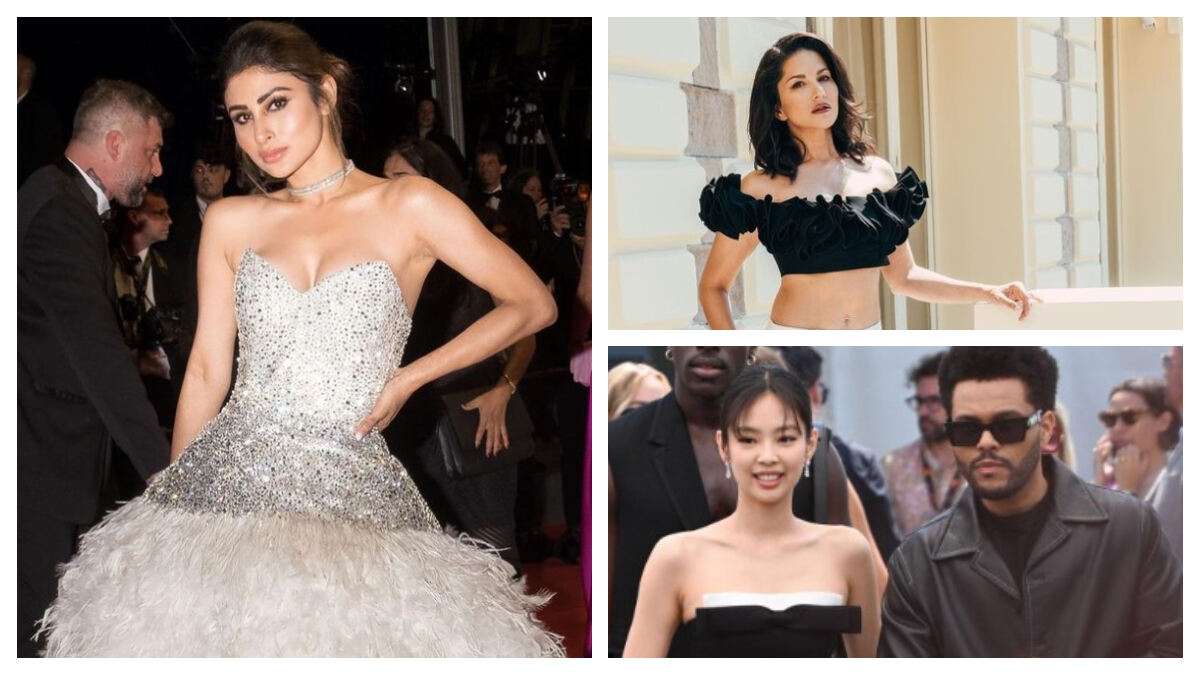 Cannes Diary Day 8: Blackpink’s Jennie-Weeknd Make The Crowd Go Gaga; Sunny Leone-Mouni Roy Slay ...