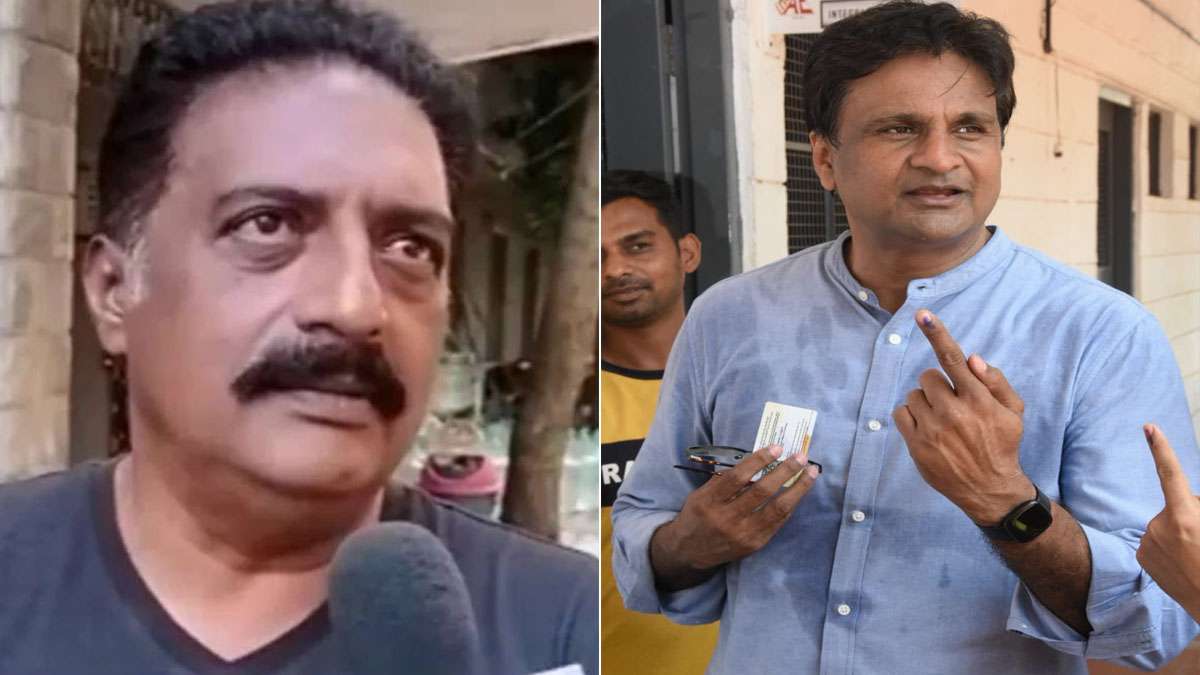 Karnataka Elections 2023 Prakash Raj Upendra Rao Amulya Celebrities ...