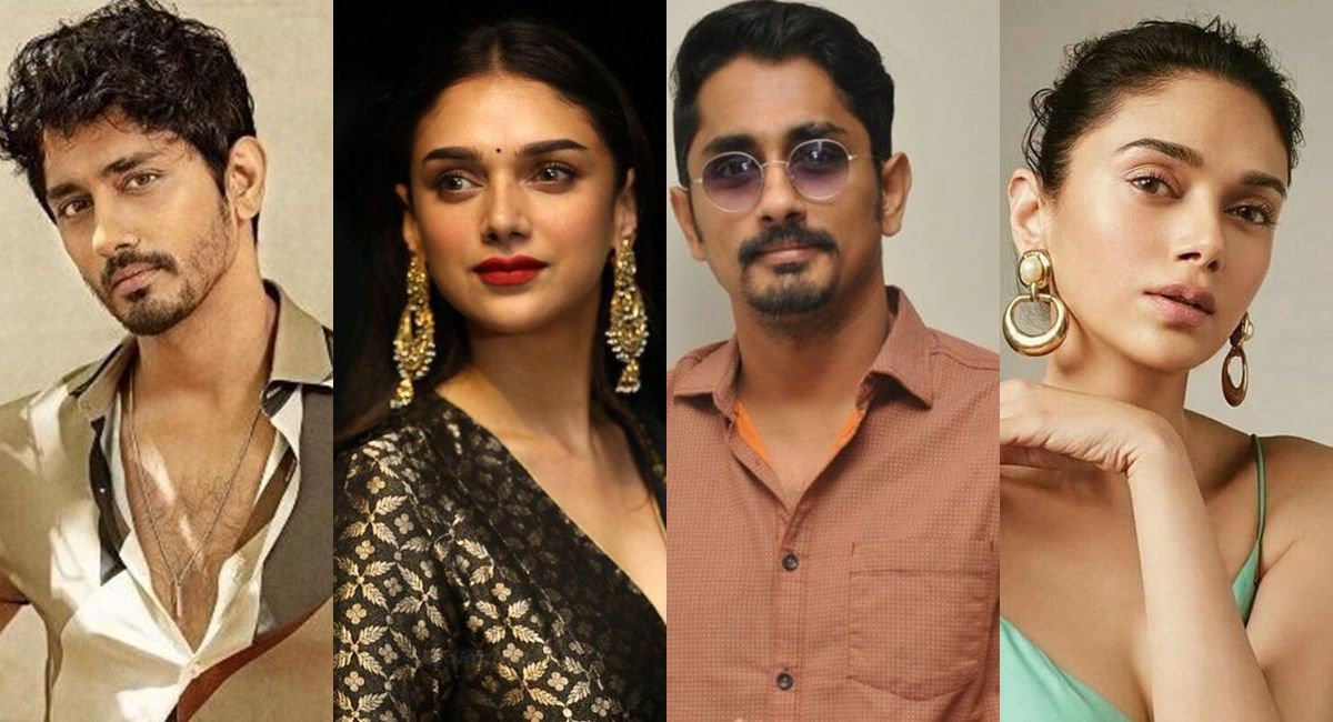 Take A Look At Cute Love Story Of Siddharth and Aditi Rao Hydari ...