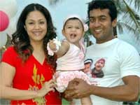 Actor Surya | Actress Jyothika | Newly Born Son | Named As Dev | Baby Boy - Filmibeat