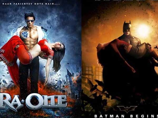 Ra One Poster | Copying | Riffing Off | Batman Returns | Shahrukh Khan ...