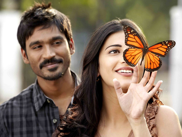 Actor Dhanush | 3 Theatrical Trailer | Video Footage - Filmibeat